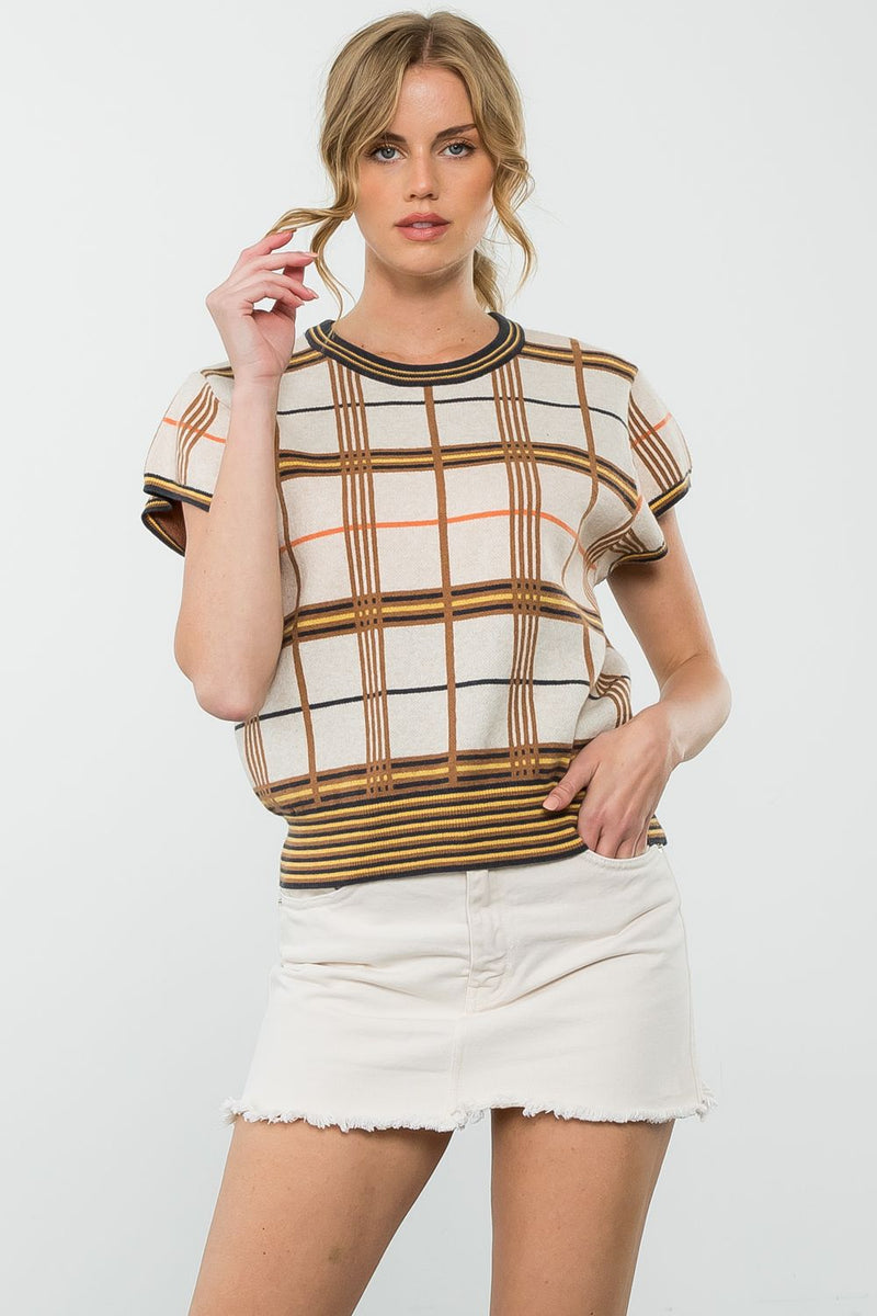 Classic & Cozy Plaid Top – Peacocks & Pearls Lexington