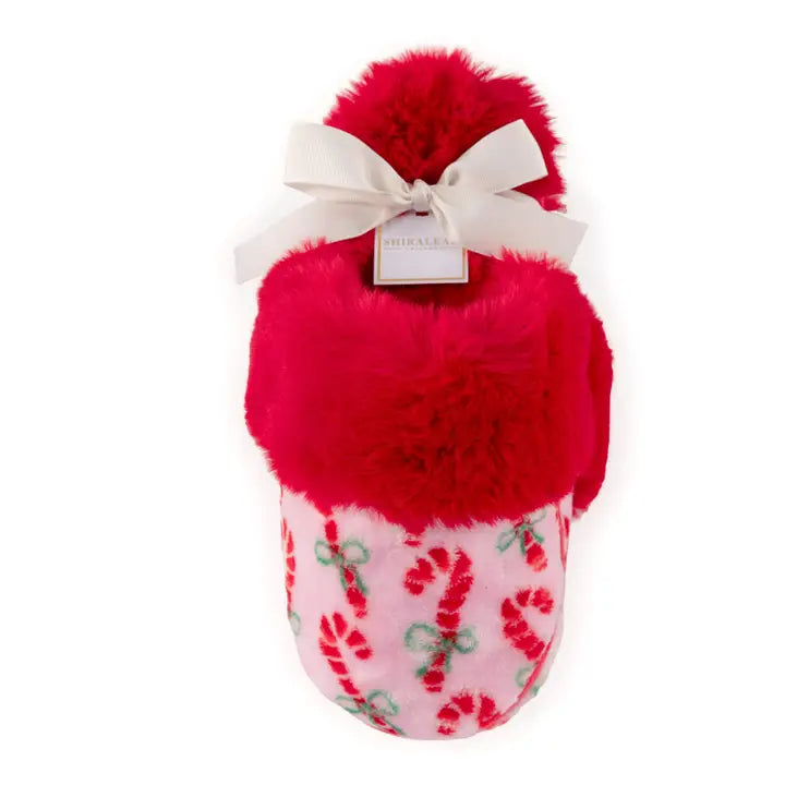The Candy Cane Slippers – Peacocks & Pearls Lexington