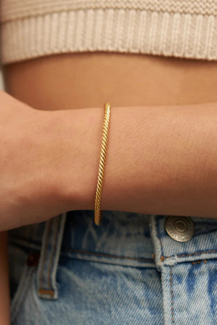 Twisted Aspen Bangle Mini – Peacocks & Pearls Lexington