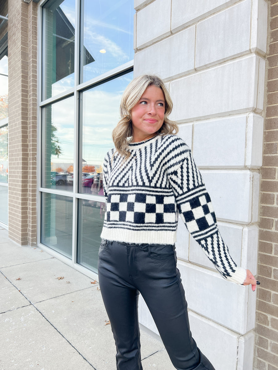 Queen's Gambit Sweater – Peacocks & Pearls Lexington