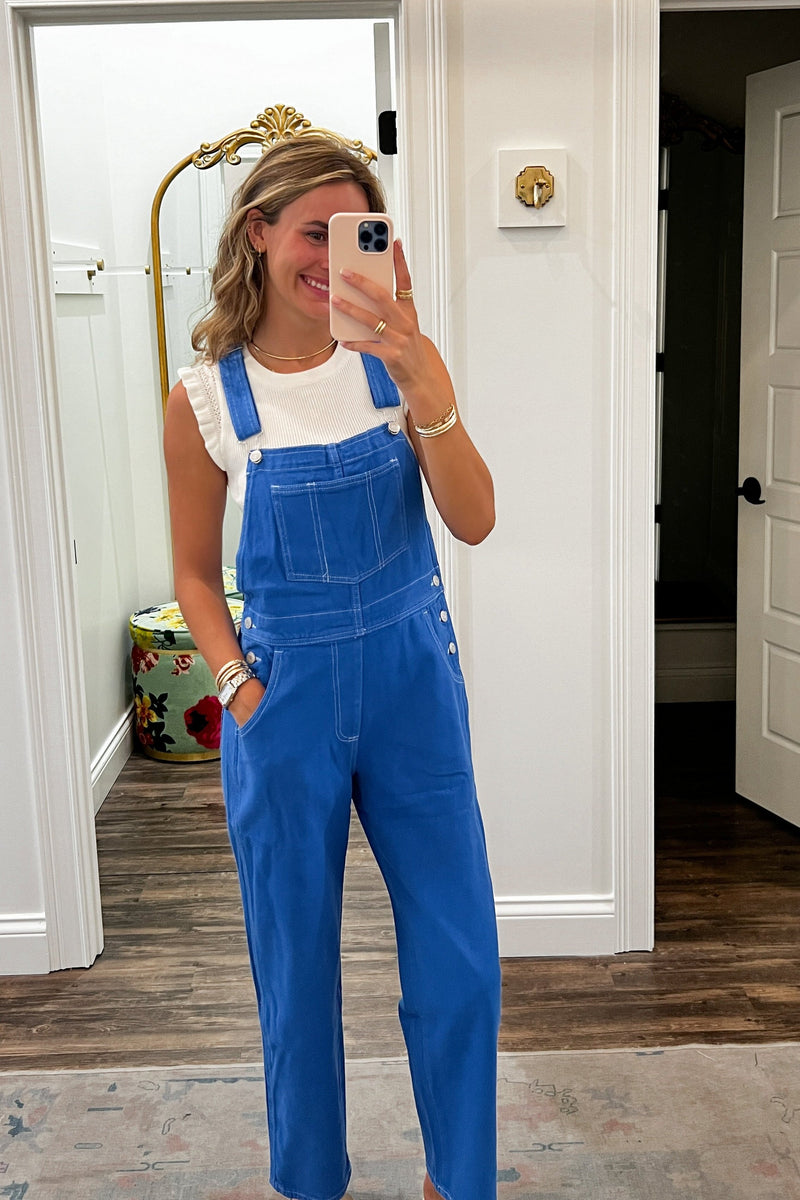 Extra Point Blue Overalls – Peacocks & Pearls Lexington