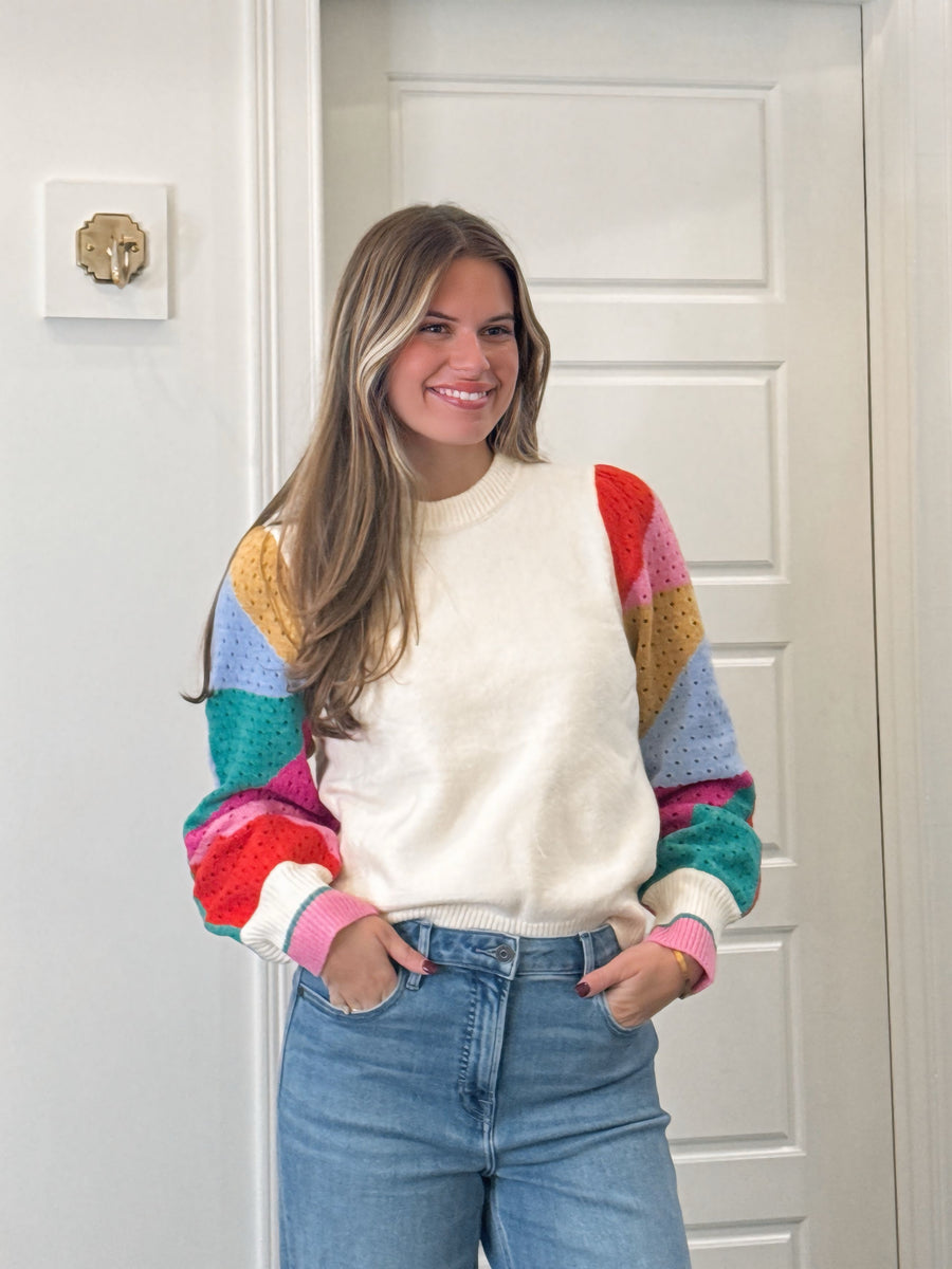 Sunday Mix Sweater – Peacocks & Pearls Lexington