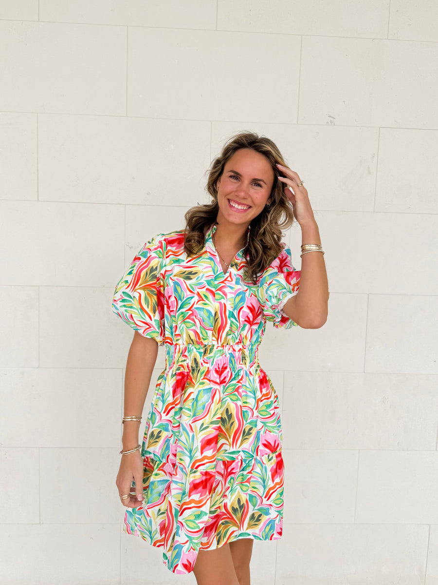 Tropical Glow Dress – Peacocks & Pearls Lexington