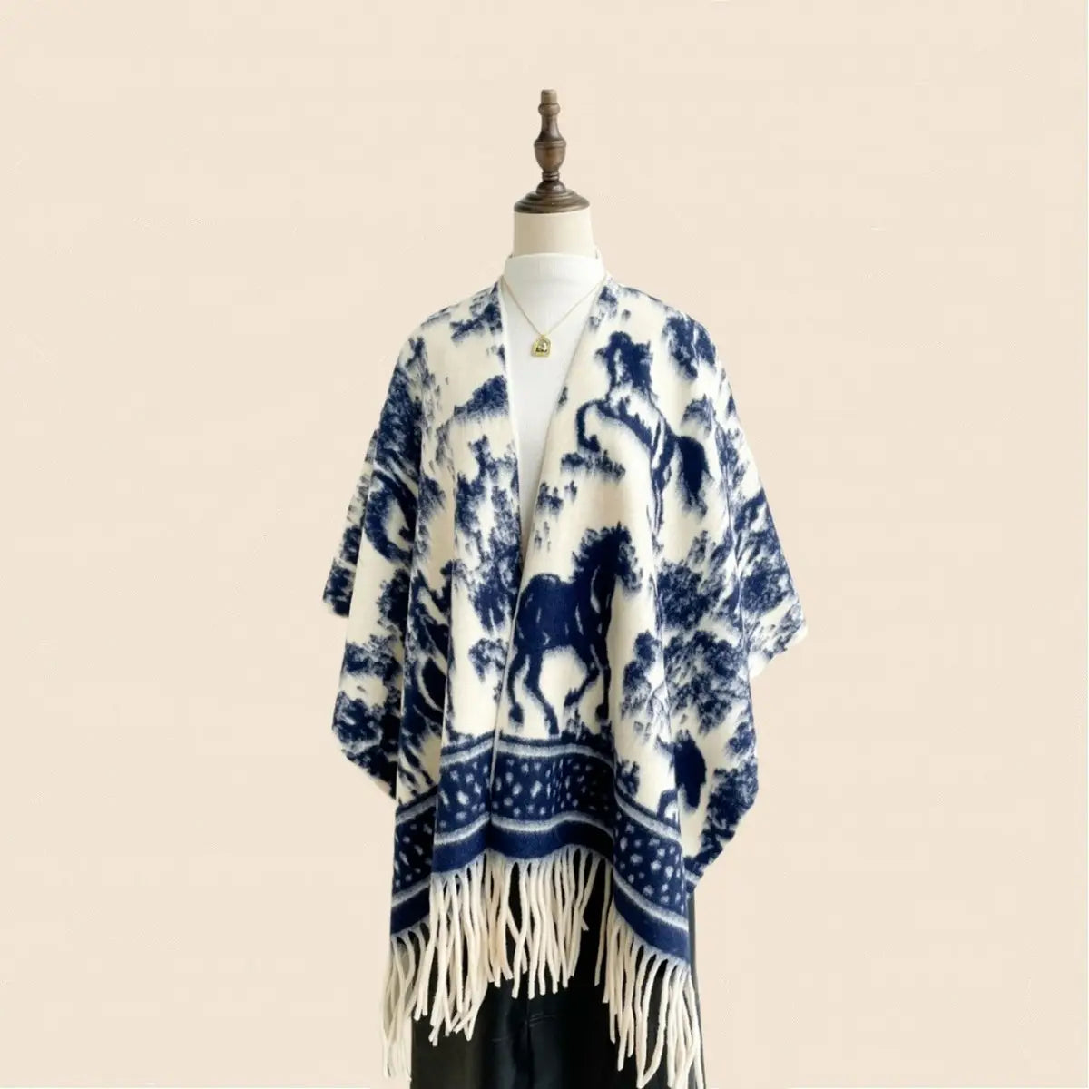 Run Wild Shawl – Peacocks & Pearls Lexington