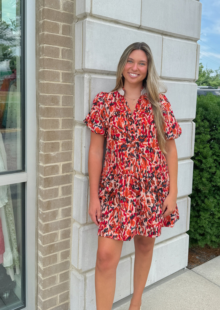 Start Of Fall Short Dress – Peacocks & Pearls Lexington