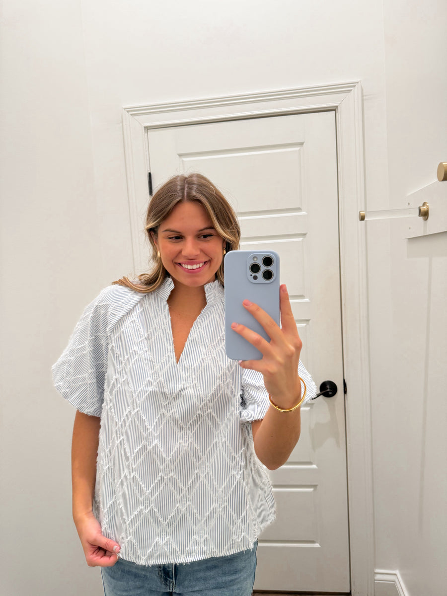 Charming Darling Top – Peacocks & Pearls Lexington