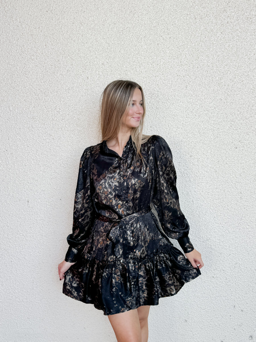 Luxe Nightfall Dress – Peacocks & Pearls Lexington