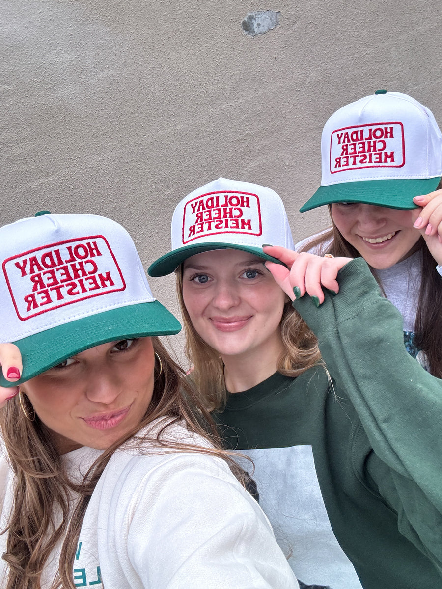 Holiday Cheer Meister Trucker Hat – Peacocks & Pearls Lexington