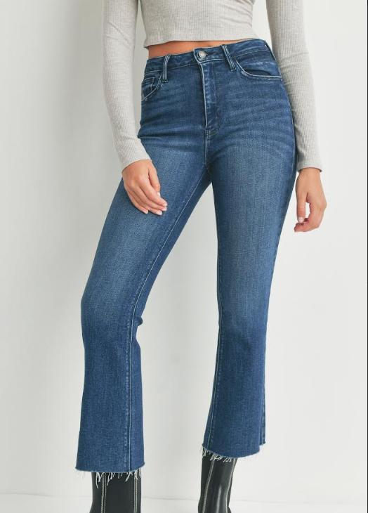 Sydney Crop Flare Jean – Peacocks & Pearls Lexington