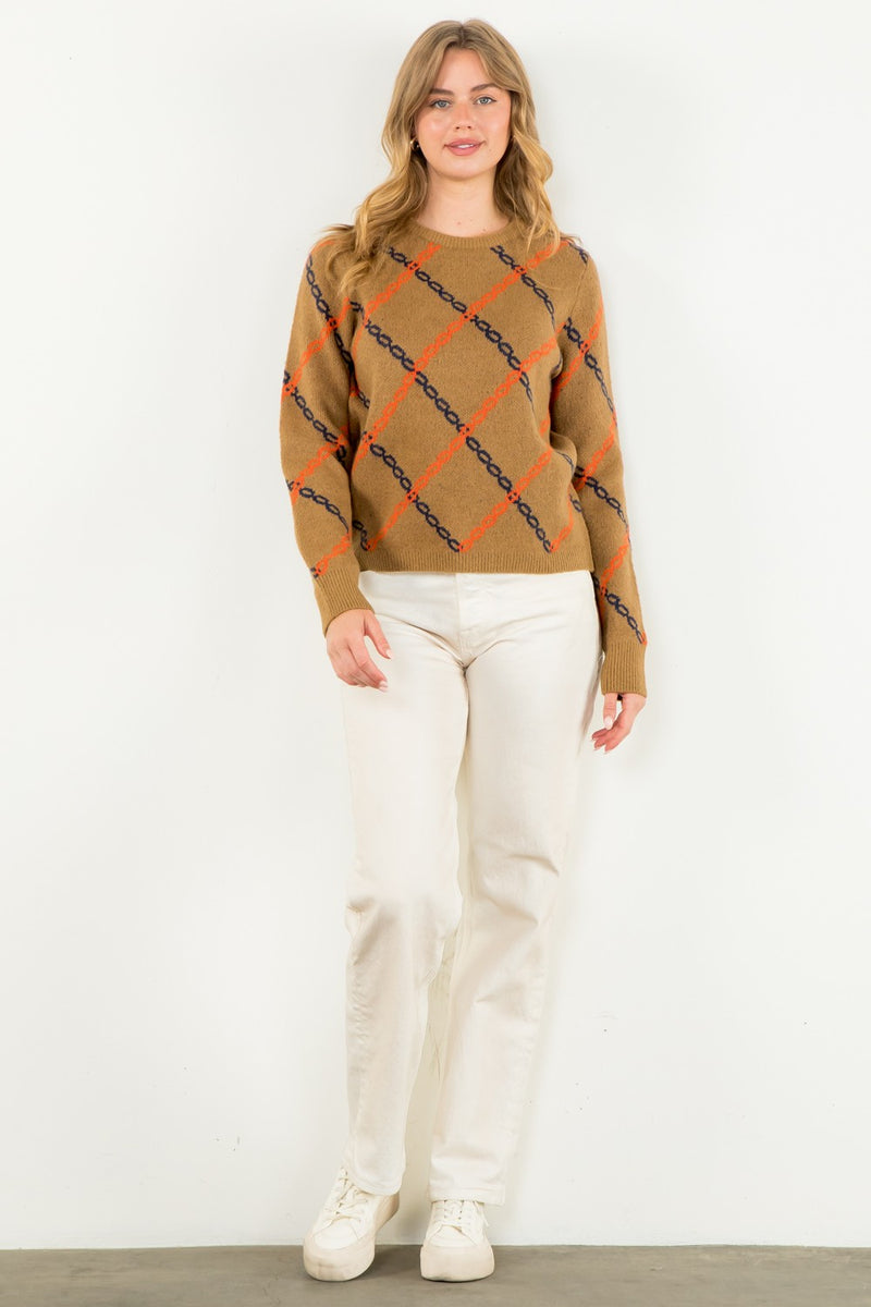 The Chain Link Sweater – Peacocks & Pearls Lexington