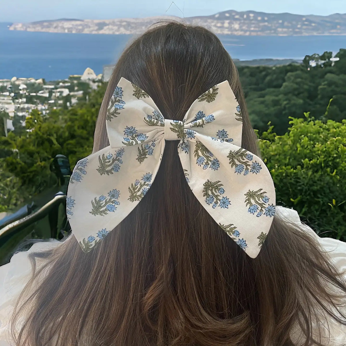 Julia Block Print Bow – Peacocks & Pearls Lexington