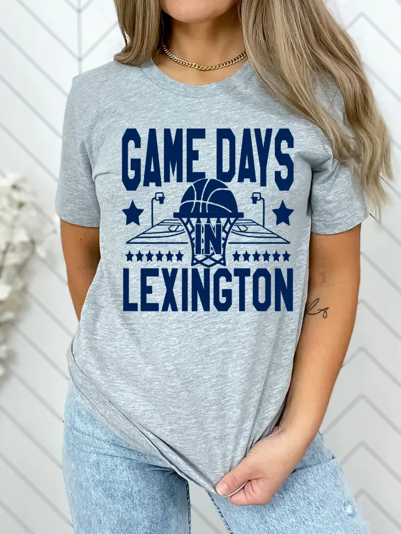 Gamedays In Lex T-shirt – Peacocks & Pearls Lexington
