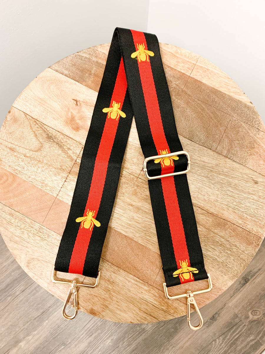 Bee Stripe Mix & Match Bag Strap – Peacocks & Pearls Lexington